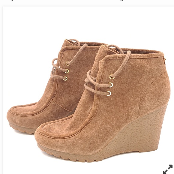 MICHAEL Michael Kors | Shoes | Michael Kors Rory Tan Suede Leather ...